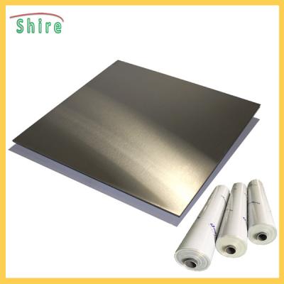 China Stainless Steel Protective Film 0.04-0.08mm Removable PE Surface Protection for sale