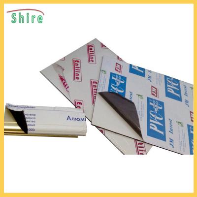 China PE Aluminum Sheet Protective Film 100 Micron 1250mm Width Polyethylene Surface Protection for sale