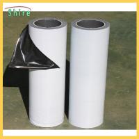 China Low Adhesion Black White Protective Film 0.04mm 0.05mm for Mirror Polished Stainless Steel for sale