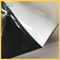 China Black White Stainless Steel Surface Protection Film 0.04mm 0.05mm 0.06mm PE Self Adhesive for sale