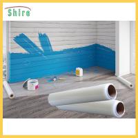 China Self Adhesive Temporary Floor Protection Roll 0.05mm Clear Protective Film for Furniture for sale