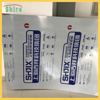China Adhesive Black White PE Protective Film for Aluminum Composite Panel 0.05mm 0.06mm for sale
