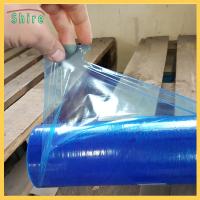 China Removable Stab Proof Duct Protective Plastic Film 3mil HVAC Protection Film 60cm x 60m for sale