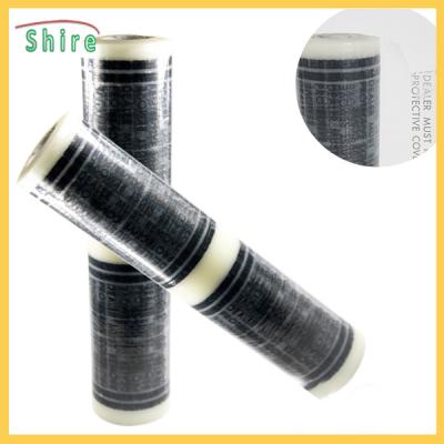 China High Viscosity Hand Tear Carpet Protection Film 1600mm with Logo Printing for sale