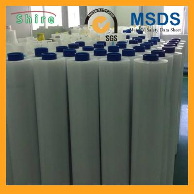 China PE Protective Film 80 Micron Self-Adhesive Duct Protection Sheet 1250mm Width for sale