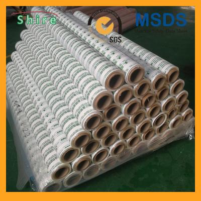 China Removable Adhesive PE Protective Film 0.04-0.08mm Thickness 30-500g Bonding Strength for sale