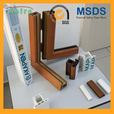 China UPVC Window Door Profile Protection Tape 0.04-0.08mm 30-500g Adhesive Strength for sale