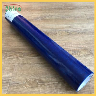 China Light Blue Self Adhesive Protective Film Roll 0.05mm for Window Glass Surface Protection for sale