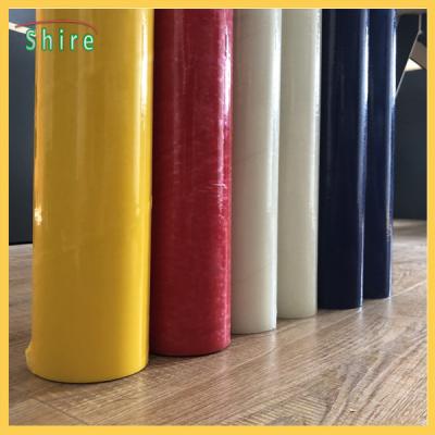 China Temporary Hard Floor Protection Film 2mil-4mil Acrylic Glue Multi Surface Protection for sale