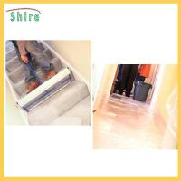 China Self Adhesive Carpet Protective Film 2mil 4mil Fire Retardant PE Masking Roll for sale