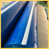 China Blue Self-Adhesive Duct Protection Film 36 in x 200 ft 3 mil for HVAC for sale