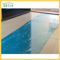 China Self Adhesive Hard Surface Protection Film 24x200 ft 2/3 mil Blue Floor Protector for sale