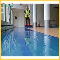 China Self-Adhesive Hardwood Floor Protection Film 2mil-4mil Thickness 25m-200m Length for sale