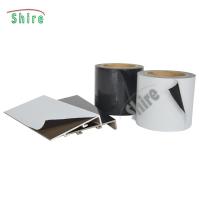 China Black White Aluminum Window Profile Protection Film PE 50-100 Micron 20-100mm Width for sale