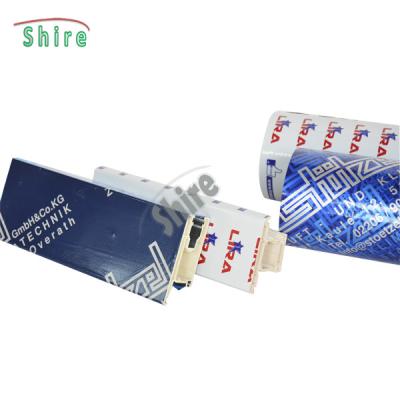 China Milky White UPVC Window Profile Protection Film 50-100 Micron Thickness 20-100mm Width for sale
