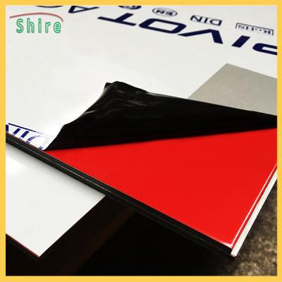 China PE Protective Film Rolls for Aluminium Composite Panel Black White 50 Micron 1220mm Width for sale