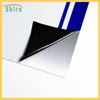 China Mirror Finish Stainless Steel Protective Film 50-100 Micron Low Tack Black White PE Protection for sale