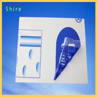 China Self-Adhesive PE Protection Film for Colored PVC Foam Board 0.04-0.08mm for sale