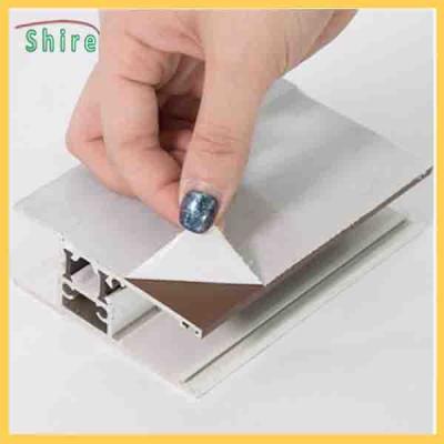 China Self Adhesive Anti Scratch Protection Film for Aluminium Profile 50 Micron 1250mm for sale