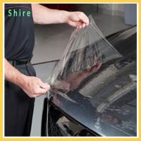 China Self Adhesive PE Temporary Protective Film Car Paint Surface Protective Film for sale