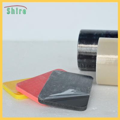 China PE Plastic Sheet Protective Film 20-150 Mic Thickness for PMMA PC PVC ABS for sale