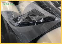 China Custom Logo Printed Transparent PE Protective Film 0.04-0.08mm for PET PVC Surface Protection for sale