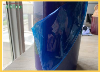 China Self-Adhesive Blue Window Glass Protective Film 30-80 Micron No Residue for sale