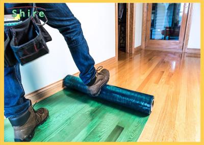 China Water Based Acrylic Glue SGS 36x200 Printed Protective Carpet Film Roll for sale