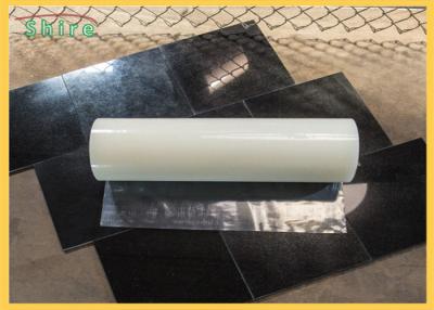 China Custom Viscosity PE Furniture Protective Film 0.05mm Marble Protection PE Roll for sale