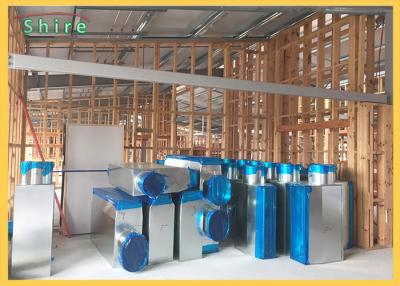 China Self-Adhesive HVAC Duct Cover Shield Blue Protection Film 24-60 Inch 2-3 Mil Custom Logo for sale