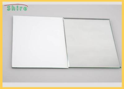 China Mirror Safety Backing Film 130 Micron White PE Film for Glass Protection 1220x1830mm for sale