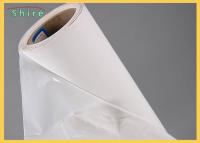 China PE Mirror Safety Backing Film 130mic Milk White Cat I Shatter Proof Protective Film for sale