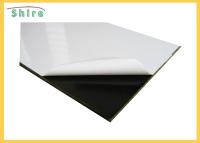 China Milky White Mirror Safety Protection Film 130 Microns PE Backing Vinyl for sale