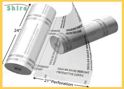 China DMR Auto Carpet Protection Film Removable Polyethylene Film 18 Month Shelf Life for sale