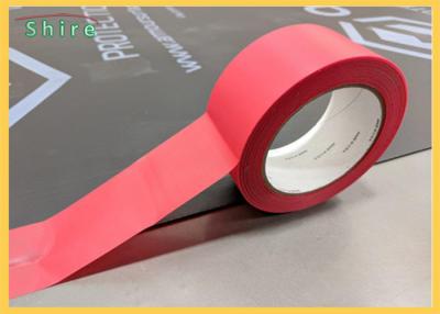 China Shire Stucco Masking Tape 48mm x 55m UV Resistant Red Outdoor Construction Tape for sale