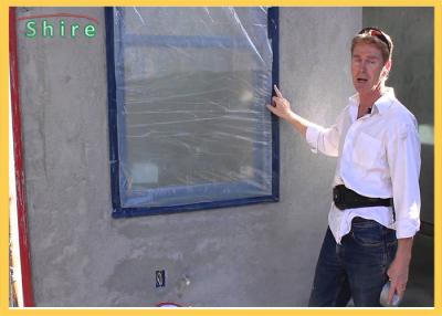China Printable Blue PE Window Glass Protection Film 2100MM 0.07mm for sale