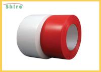 China Red Stucco Masking Tape 150 Micron UV Resistant for Outdoor Window and Door Masking for sale