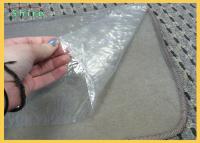 China Carpet Protection Film 100m x 600mm Printable Fabric Cover Easy Peel Off for sale