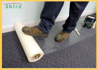 China Temporary Adhesive Carpet Protection Film 25-150 Mirons Carpet Protector Roll for sale