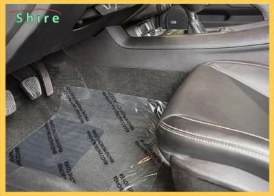 China Anti-Puncture Clear PE Carpet Protective Film 50-100mic 400-1400mm Width for sale