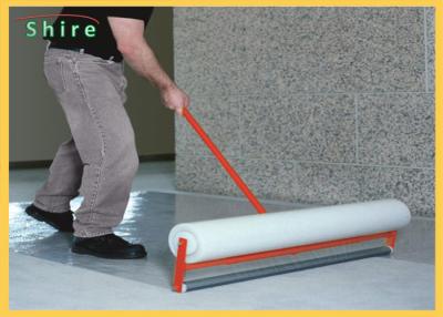 China Fire Retardant Clear Carpet Protection Film 2.5mil 4mil Self Adhesive Easy Peel Tape for sale