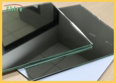 China PE Mirror Safety Backing Film Self Adhesive 130 Microns Shatter Proof Protective Film for sale