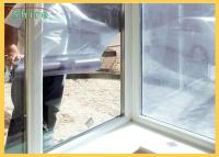 China Transparent Window Glass Protection Film 50 Microns UV Protective PE Film for sale