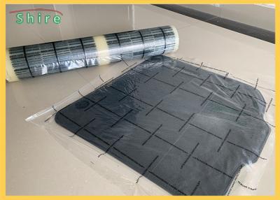 China PE Automobile Carpet Protective Film 2mil 4mil 24in Width Perforated Tear by Hand for sale