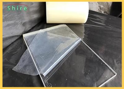 China PE Transparent Protective Film 0.04-0.08mm for Plastic Board PVC Surface Protection for sale