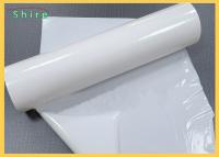 China 130 Microns Mirror Safety Backing Film Milk White PE Protective Film 50-1500m for sale