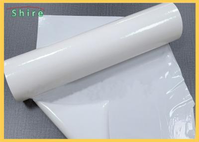 China 130 Microns Mirror Safety Backing Film Milk White PE Protective Film 50-1500m for sale