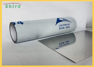 China Stainless Steel Protective Film 50 Micron Low Tack PE Protection for Metal Surfaces for sale
