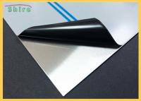 China Black and White Stainless Steel Protective Film 50 Micron 1220mm Width PE Surface Protection for sale