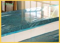 China Self LDPE Dust Barrier PE Temporary Protective Film for Marble 0.02-0.12mm Thickness for sale